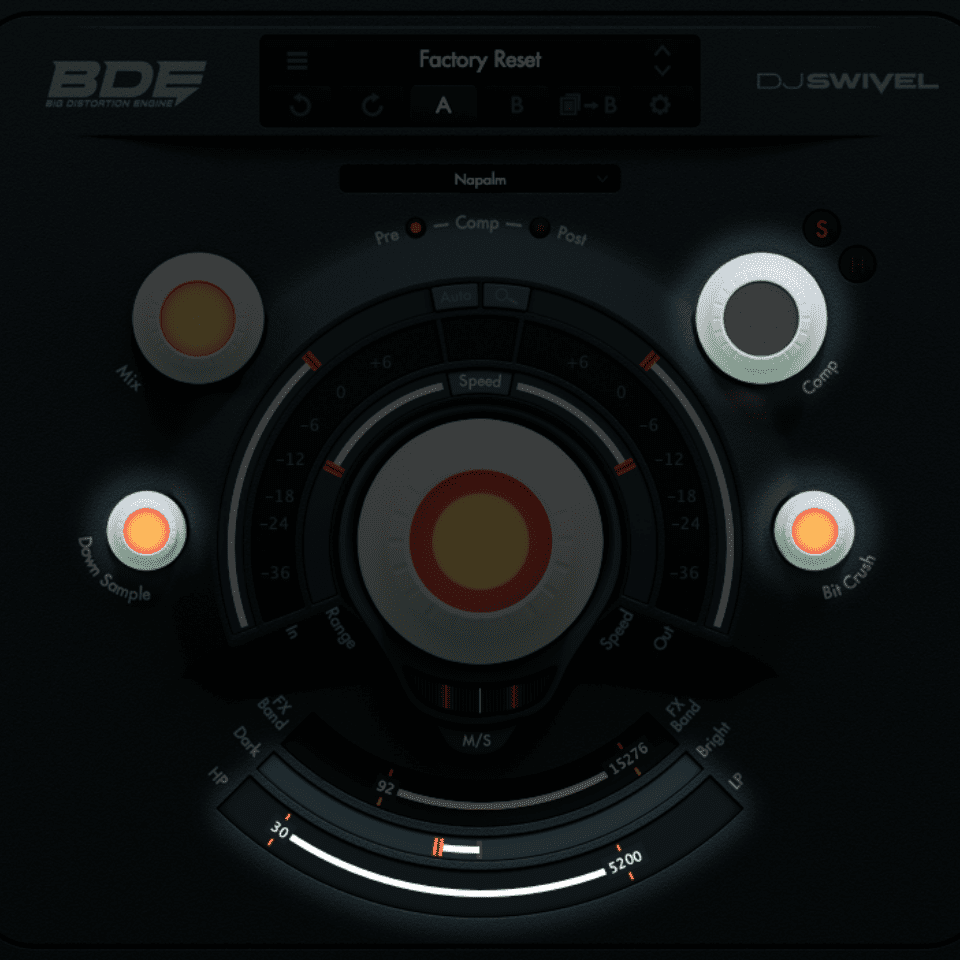 BDE - Worlds First Distortion Plugin With Dynamic Preservation