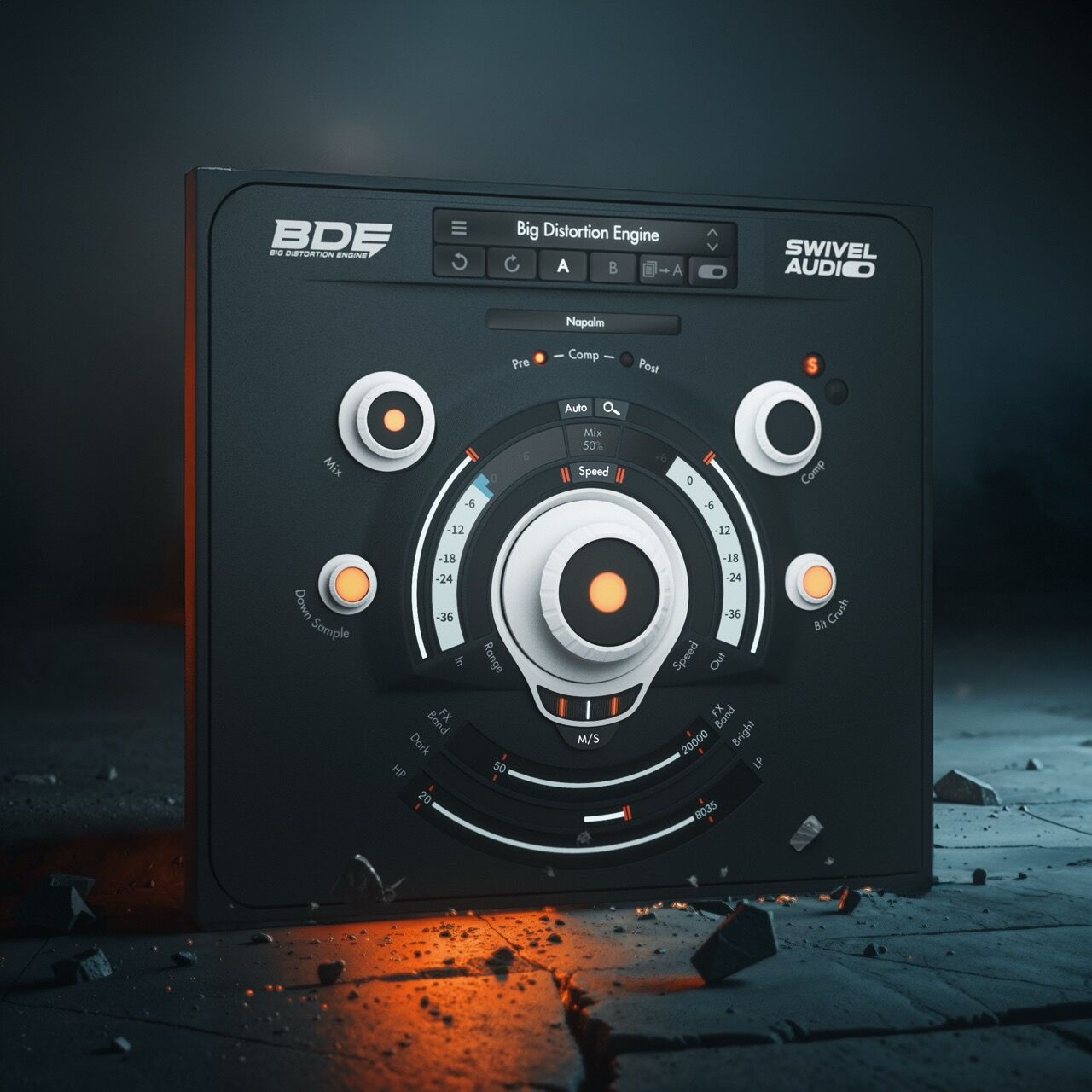 BDE - Worlds First Distortion Plugin With Dynamic Preservation